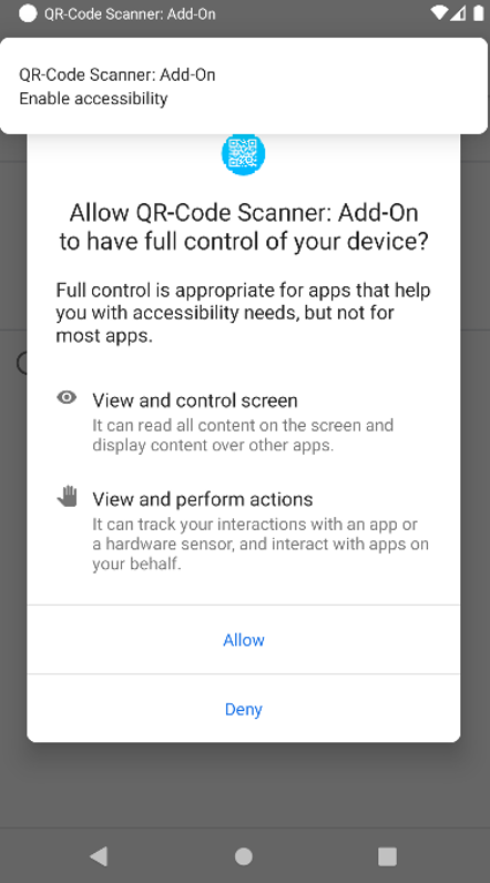 Analysis of a malware exploiting Android accessibility services